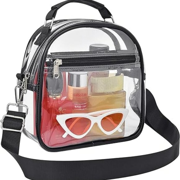 Bags | Clear Purses For Women Stadium Cute Clear Bag Stadium Approved ...